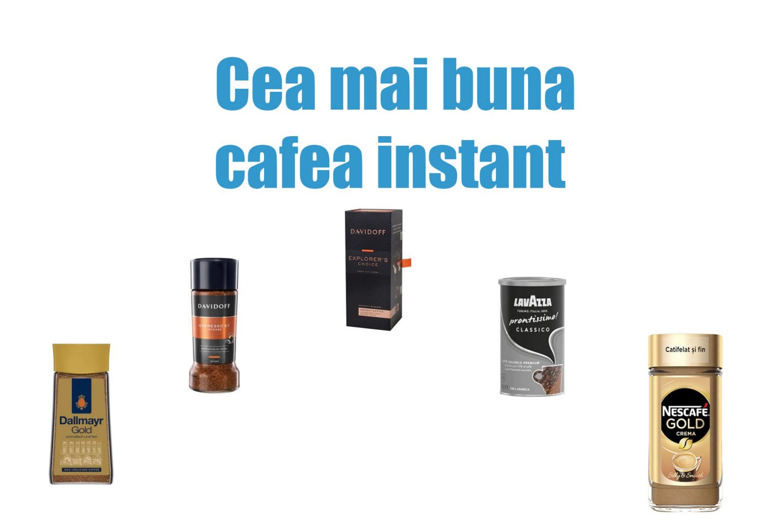 🥇 Cea mai buna cafea instant (solubila) in 2025